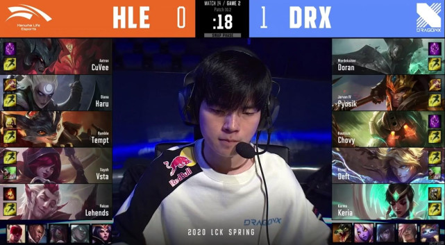 deft太猛了，下路对线直接打穿！DRX轻松2-0击败HLE_腾讯新闻