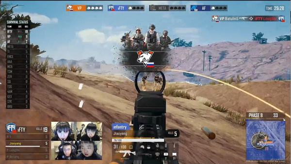 PGI悲情一幕，IFTY天谴圈19杀没晋级，网友：战斗到最后_腾讯新闻