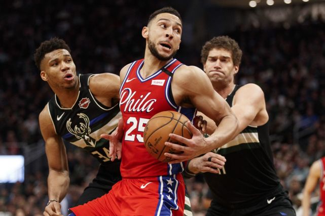 NBA4月23日比赛前瞻：恩比德大战字母哥，浓眉复出率湖人胜独行侠？_腾讯新闻