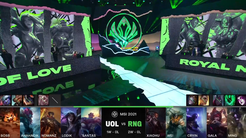 RNG轻取UOL！爆料人：除了RNG和DK 其他队都是陪衬_腾讯新闻