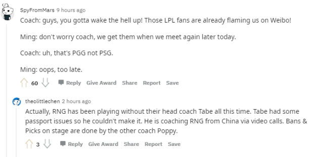 【海外评论】PGG被误认为PSG RNG已经杀疯了_腾讯新闻