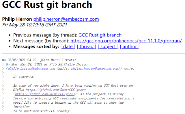 GCC Rust 继续推进其上游计划_腾讯新闻