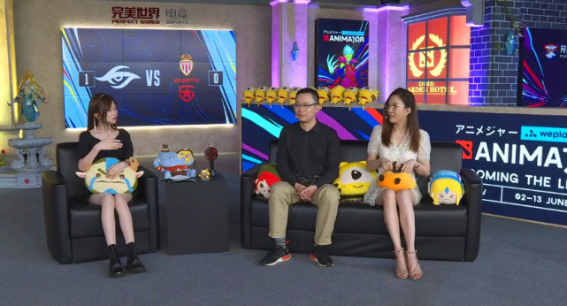 DOTA2：基辅Major开打，Ams黑裙王炸，一双美腿秒杀所有OB解说！_腾讯新闻