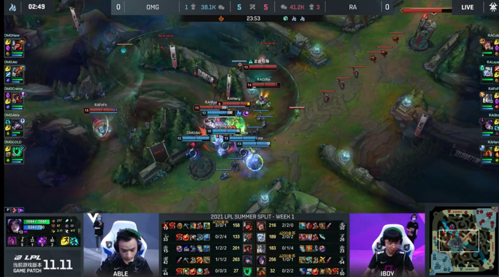 Able回归LPL首秀，原来是电竞伤仲永，进步空间还很大！_腾讯新闻