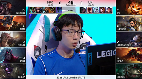 FPX 2-1 UP EZ天秀大招千里狙杀水泉瑞兹_腾讯新闻