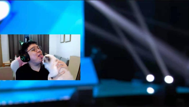 Smlz回归依旧勇猛！虎牙派出AJ解说比赛，却在直播间亲吻布偶猫？_腾讯新闻