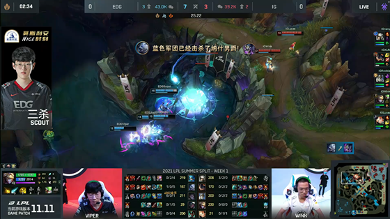 EDG 2：0 iG Flandre格温快刀乱剪逆天改命_腾讯新闻