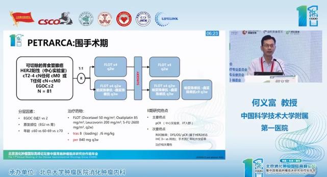 2021 CGOG丨何义富教授：HER2阳性胃癌未来可期，多项研究用数据“说话”_腾讯新闻