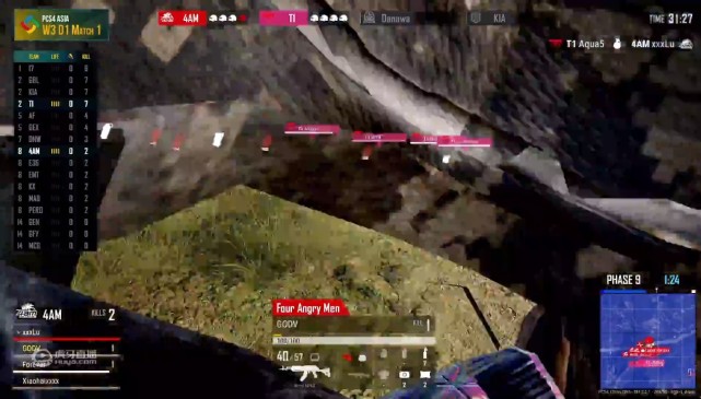 绝地求生PCS4：4AM重大失误，被T1无伤团灭，硬送两鸡引热议_腾讯新闻