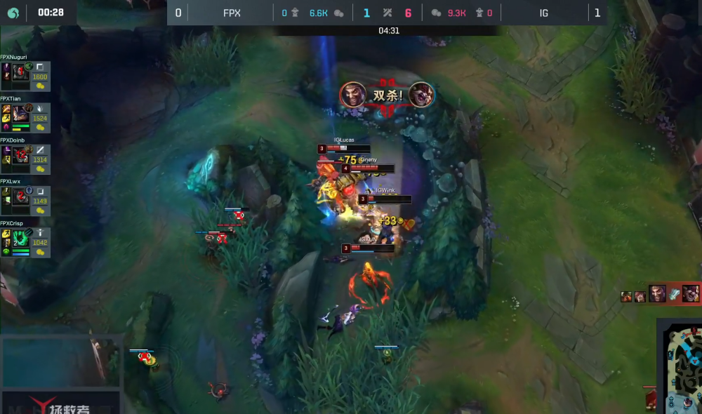 FPX惨败IG，LWX打出战犯级表现，赛后XUN一语引粉丝泪目_腾讯新闻