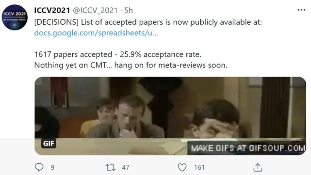 接收率25.9％，ICCV 2021接收论文列表放出，你中了吗？_腾讯新闻