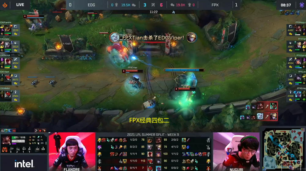 LOL：Doinb黑科技中单莉莉娅失利，EDG碾压FPX扳平比分！_腾讯新闻