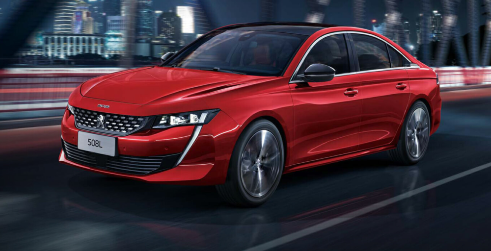 标致2022款508L谍照曝光！战斗风拉满换新LOGO，9月上市_腾讯新闻