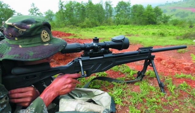 QBU-141狙击步枪：仍然采用5.8mm口径，装备部队的前景并不明朗_腾讯新闻