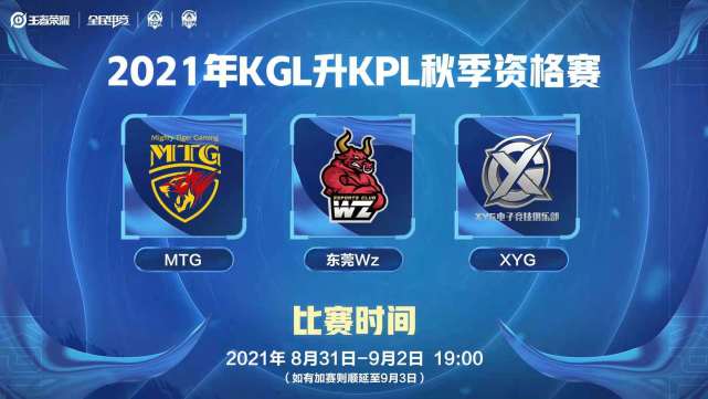 GOG被撤销KPL席位赛资格，XYG、MTG，Wz竞争晋级KPL_腾讯新闻