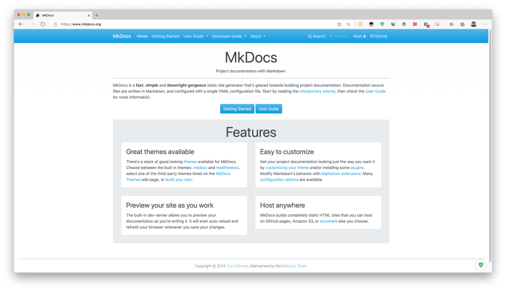 笔记文档一把梭——MkDocs 快速上手指南_腾讯新闻