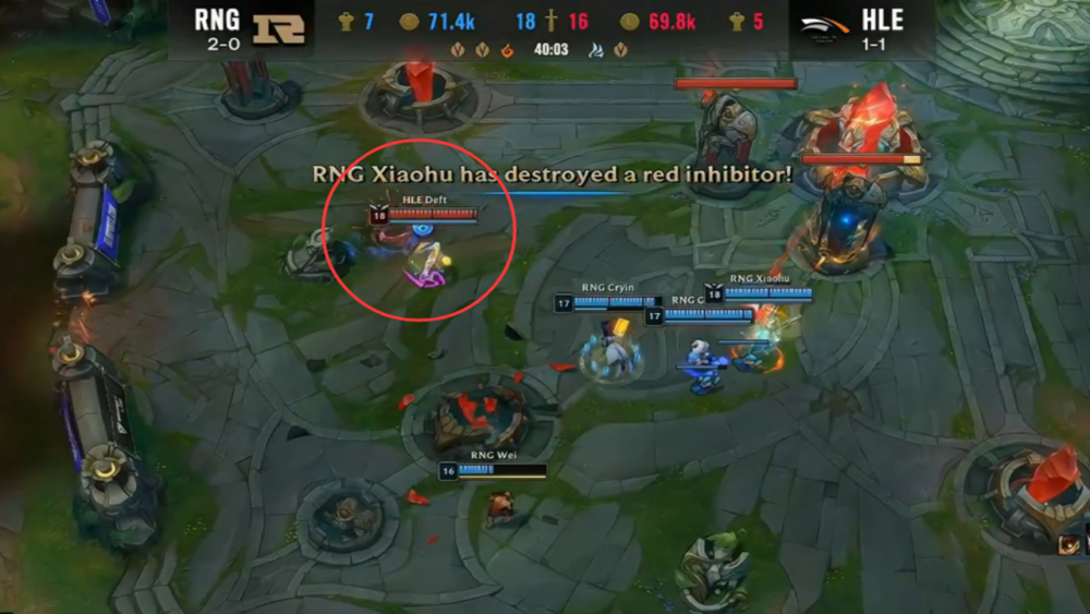 “输给RNG，HLE直接内讧了”，惨败RNG后，HLE中上选手“内讧甩锅”引热议：Deft狂C也带不动！_腾讯新闻