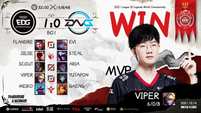 S11全球总决赛·EDG小组赛赛况（10月14日）_腾讯新闻