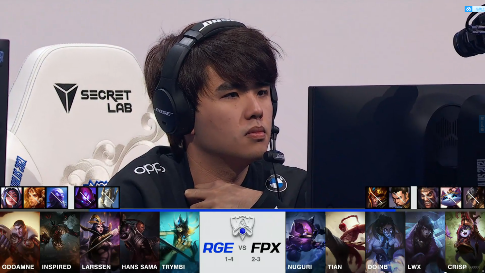 FPX爆冷三连败！牛宝真的带不动 生死由DK掌控_腾讯新闻