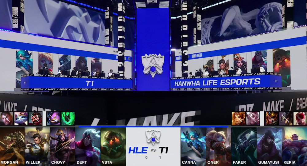 T1横扫HLE晋级S11半决赛！Chovy被Faker全方位压制_腾讯新闻