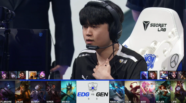 DK狂喜？EDG和GENG打出“喂饭局”，AJ吐槽：VIPER太能送了_腾讯新闻
