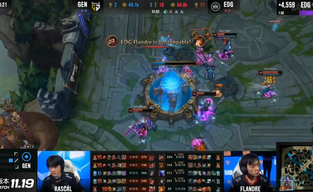 EDG3比2战胜GEN，队员表现引发热议，网友：去创造历史吧！_腾讯新闻