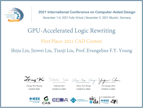 EDA的黄埔军校，斩获历年ICCAD CAD 算法竞赛冠军的大赢家——香港中文大学_腾讯新闻