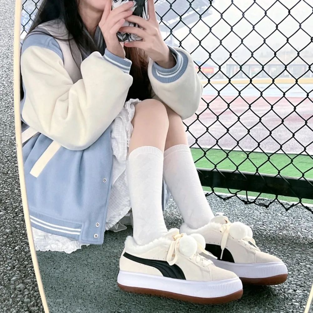 Cuteli蓝白蜜糖网