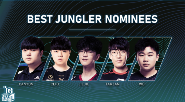 “LPL3人入选年度最强打野”，jiejie、wei和Tarzan被提名！clid也榜上有名_腾讯新闻