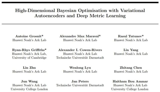 超参数调优河伯、组合优化器CompBO，华为诺亚开源贝叶斯优化库_腾讯新闻