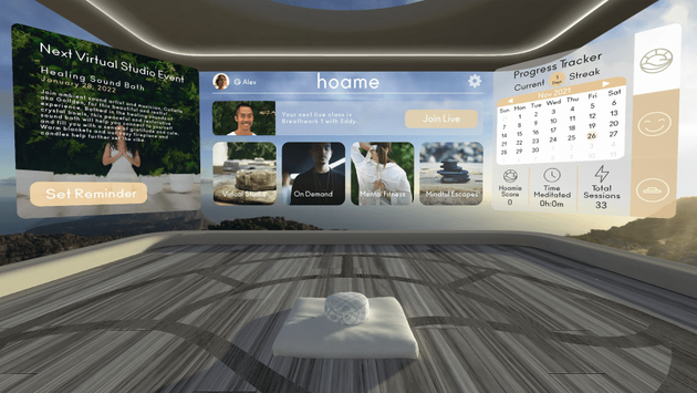 VR冥想应用《Hoame》在Quest 2推出_腾讯新闻