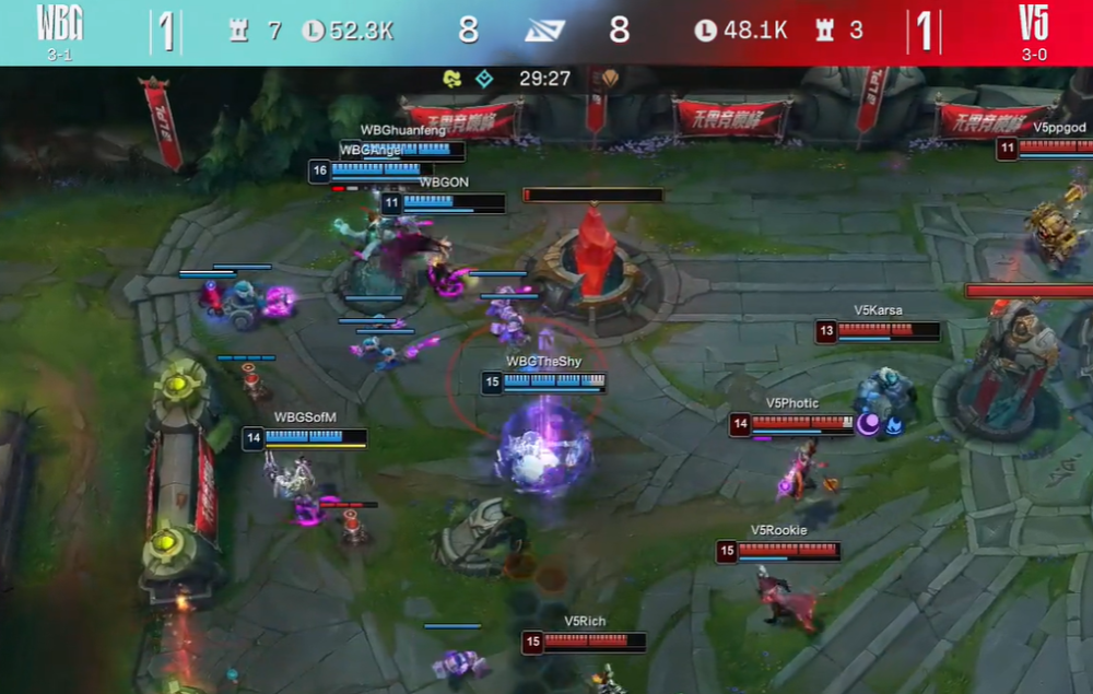 SofM两夺MVP，WBG打破V5不败金身，宝蓝直播调侃Theshy_腾讯新闻