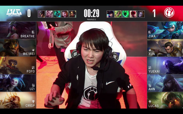 请神失败！BLG1-2不敌iG，Uzi复出首秀无力回天_腾讯新闻