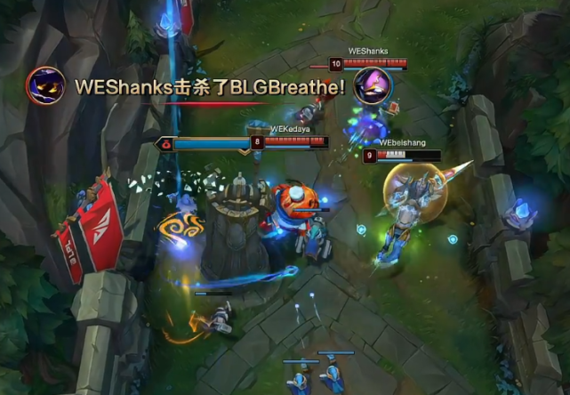 BLG 2：1 WE，破舰者阿卡丽看懵解说，真的没伤害！_腾讯新闻