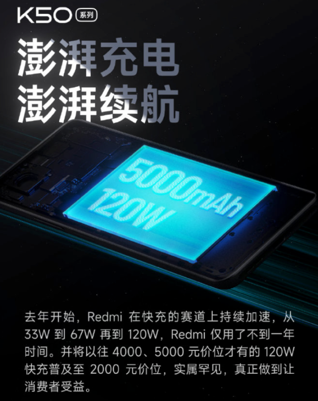 【新机】电竞版追悼会？K50系列配置汇总：2K屏＋天玑9000/8100＋5000mAh_腾讯新闻