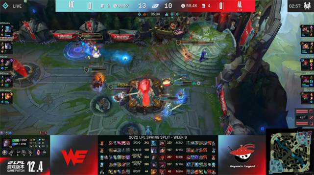 WE 2-0 AL Biubiu纳尔无情巨兽10杀超神_腾讯新闻