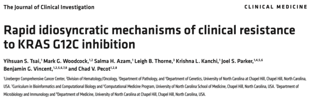 JCI：一名肺癌患者竟然出现四种耐药机制，KRAS真是难对付……_腾讯新闻