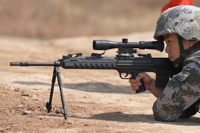 新一代QBU-191精确射手步枪，改变的不仅只有外形，还有诸多特点_腾讯新闻