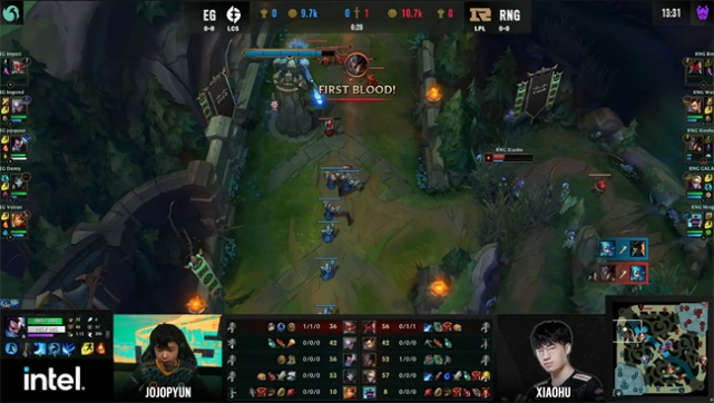 RNG 1-0 EG Bin船长隔墙连桶毁天灭地解锁十连胜_腾讯新闻