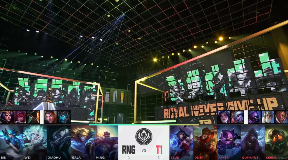 破败王野区一打二T1中野懵了，RNG轻取赛点Wei亮出G2队标！_腾讯新闻