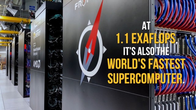 Frontier成为首台ExaFLOP级超算，以AMD EPYC与Instinct MI250X构建_腾讯新闻