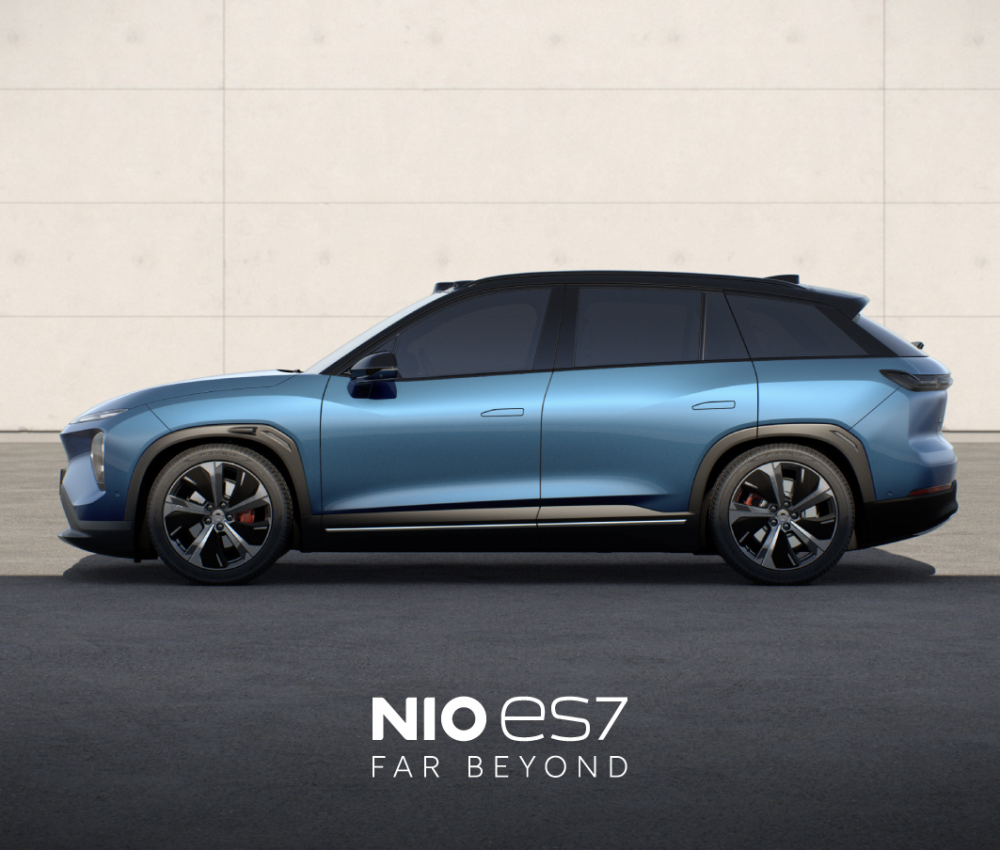 蔚来首款大五座SUV ES7发布：搭载第二代电驱平台，零百加速3.9秒_腾讯新闻