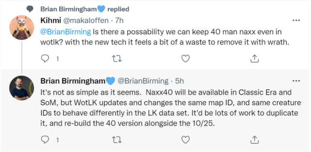 玩家建议暴雪在WLK保留60级Naxx，让绝版装备不再绝版，设计师如是说_腾讯新闻