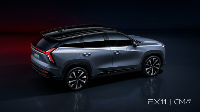 或定名“星耀”，吉利FX11申报图来啦：搭雷神混动，CMA架构加持_腾讯新闻
