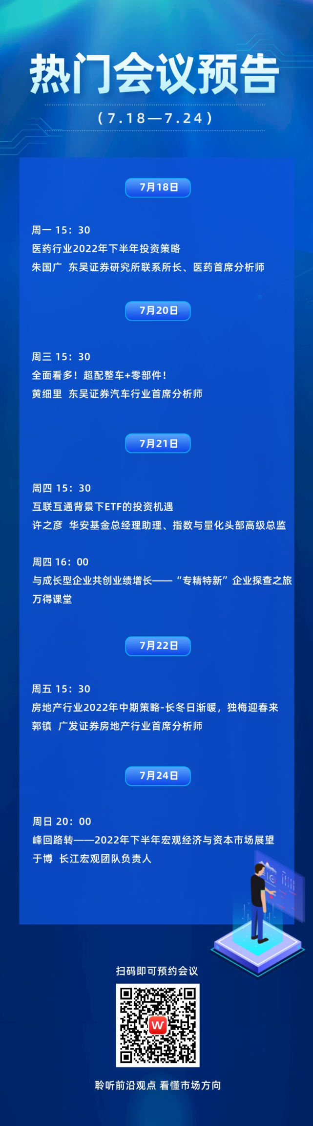 Wind 3C会议本周重磅会议预告_腾讯新闻