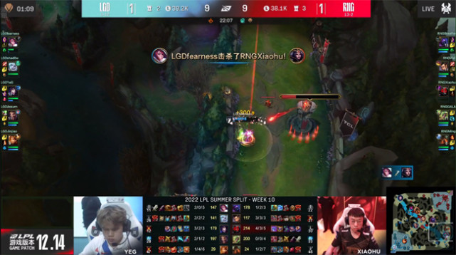 LGD 2-1 RNG fearness剑姬击碎RNG复活甲_腾讯新闻