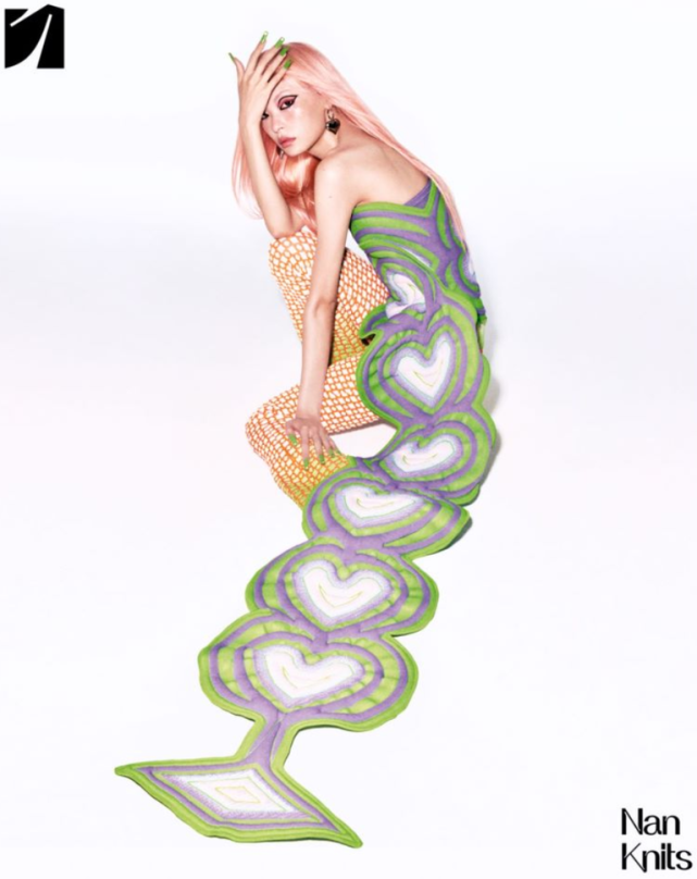 Nan Knits 2022秋冬系列广告大片“虚拟爱神”发布_腾讯新闻