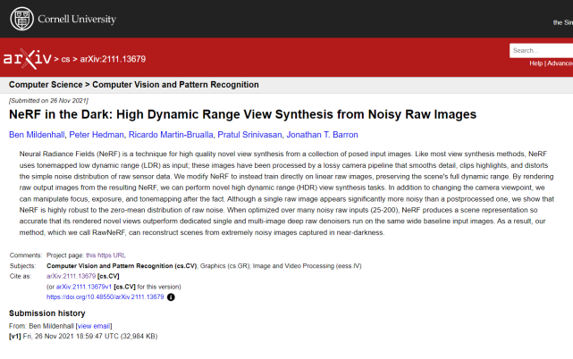 谷歌相机逆天 AI 夜景拍照新技术 RawNeRF 亮相_腾讯新闻