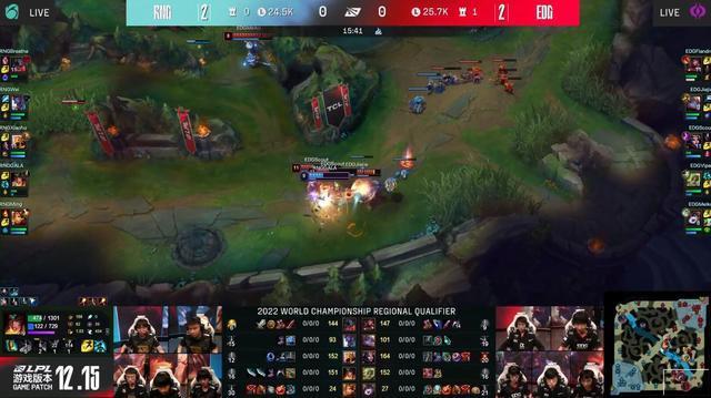 LPL冒泡赛：Scout开团型妖姬戏耍RNG EDG让2追3挺进S12_腾讯新闻