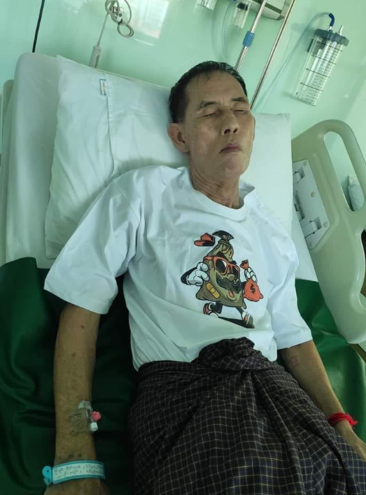 缅甸著名歌手因身体状况欠佳，在医院接受治疗_腾讯新闻